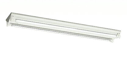 (ランプ別梱包)直管LED17W（L形ピン口金 GX16t-5）×2灯昼白色 5000K鋼板 白塗装巾200 長1250 高80mm2.6kg■AC100〜242V■断熱施工天井面取付可能■調光器併用不可39VA定格光束 4990lm消費電...
