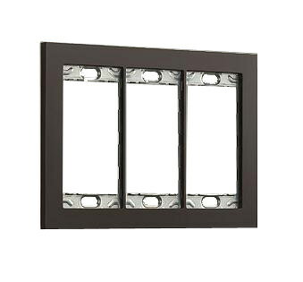 プラスチック ダークブラウン塗装巾160 高120 出10mm※当社LED調光器、スイッチ専用です。（1個用スイッチボックス適合調光器・スイッチ）【DP40409】検索用カテゴリ15