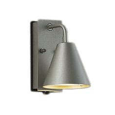 LEDユニットフラット形（径75mm） 4.3W（GX53-1）電球色/2700Kアルミダイカスト ウォームシルバーレザーサテン塗装アクリル 乳白巾125 高200 出173mm1.4kg点灯照度調節機能付（暗・明）点灯保持時間60秒AC1...