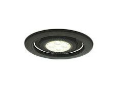 ランプ・調光器別売ブラックLED電球ダイクロハロゲン形φ50非調光 5.8W/φ50調光 5.8W・6W（E11）鋼0.3kg調光ランプ：連続調光100-5%・位相制御取付可能天井厚4-25mm断熱施工不可別売調光器：LC211・212・2...