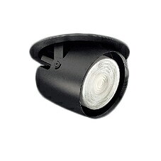 ●灯体引き出しで天井入り隅まで確実に照射。本体のみ、電源ユニット別売3000KアパレルホワイトeRa96LEDモジュール付枠：黒艶消本体：アルミダイキャスト（黒艶消）電源ユニット別売（別置形）断熱施工不可LED交換不可埋込穴φ100別売電源...