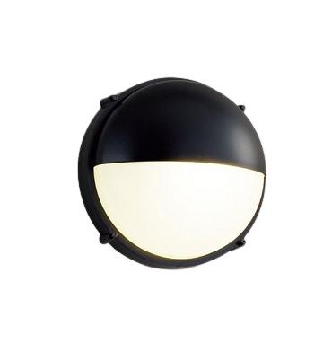 LEDランプ別売黒艶消LEDランプ60W形 E26×1別売本体：樹脂セード：乳白アクリル重：1.2kg壁面・天井面取付兼用型防湿防雨形サイズ：φ322・D142【LED照明】 【ランプ別売】 【防雨】 【防湿】検索用カテゴリ388