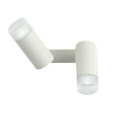 ◆照射方向を自由に変えられ、高天井などの空間にもフレキシブルに対応。Φ65mのコンパクトサイズ。空間になじむこだわりのマット仕上げとデザイン。白熱球100W×2灯相当LED×2本体：アルミダイカスト・マットファインホワイト塗装フード：アクリ...