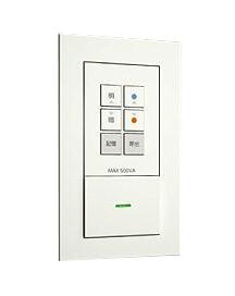 プラスチック 白巾70 高120 埋込穴51×71 埋込深30 出20mm0.2kg■調色・調光信号線不要タイプ専用■容量500VA■3路オフライトスイッチ付■1個用スイッチックス（カバー付）に適合■AC100V注）必ず専用器具と組み合わせ...