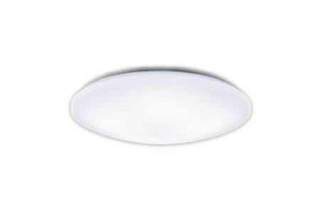 LED内蔵、電源ユニット内蔵LED（昼光色タイプ）色温度：6200K幅：φ450mm高：109mm質量：1.2kg器具光束：4299lm電圧：100V消費電力：32.3W消費効率：133lm/W畳数：〜8畳デザイン分類：Casual【アクリ...