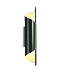 電球色◆消費電力:4.5W◆光束：135lm◆色温度:2700K◆演色性:Ra83LEDランプ交換可能型本体：鋼・マットファインホワイト塗装セード：鋼・黒ニッケルメッキ高-458 幅-95 出幅-139mm 重-1.2kg◆調光範囲（正位相...