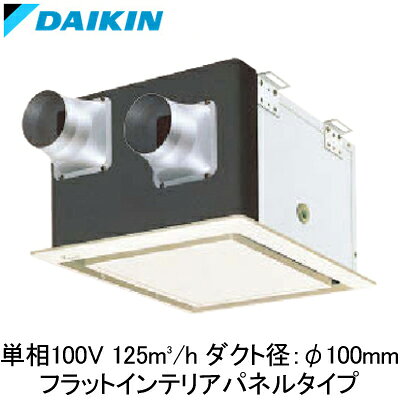 汚れた空気を入れ替えたい時に「急速換気モード」でスピーディに換気できます。ダクト径：φ100mm125立方m/hタイプ(適用人員：4〜8人)小型全熱交換器ユニットは空調機との連動運転は行えません。単独運転専用単相100V専用リモコン(必須別...
