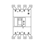 定格電圧・遮断容量(sym)：AC100-200-415V共用AC415V：50kA、AC200V：85kA相線式：3φ4W(3相4線式)動作時間：0.1秒以内漏電表示方式：機械式ボタン過電流引外し方式：熱動・可調整電磁式電設資材につきまし...