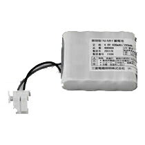 4.8V 600mAh/700mAh充電方式：トリクル充電※こちらの商品は受注生産品となります。【誘導灯非常灯】 【交換用電池】 【4H06DA】検索用カテゴリ381
