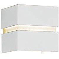 LED（電球色）白熱球60W相当LED小形電球40W相当（E17）●鋼・ファインホワイト塗装●高-140 幅-140 出幅-125mm 重-0.7kg●消費電力：4.2W●色温度：2700K●演色性：Ra84●定格光束：205 lm●固有エ...