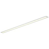 FHF32W相当ランプ：LED●アルミ・白色塗装パネル：アクリル・乳白色エンドキャップ：プラスチック・ホワイト●幅-1215×75 出幅-5 埋込穴径-1200×65 埋込高-75 取付必要高-75mm 重-2.6kg●消費電力:34.2W...