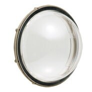 材質：窓：ポリカーボネート（透明）　リング：PBT+PC（ライトベージュ）　パッキン：EPDM1セット内容：ドーム窓取付可粕ツ厚：t0.8〜t4.0取付穴：φ151mm製品質量：0.18kg適用機種：ヨコ幅300mm以上のPL全機種※画像は...