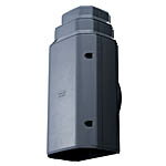 2系統の配管(100型)の途中(直線接続部分)から1系統の配管を取り出す時に使用します。60・80・100型の径異ジョイント一体型のため、2つの部品を使うことなくスッキリ仕上がります。※80・100型は金のこなどで切断してください。電設資材...