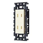 適合キャップWH4415・WH4015など15A 125V AC●フルカラー3コ用プレート適合電設資材につきましては、一個単位での販売ができない商品もございます。検索用カテゴリ422