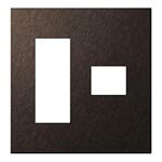 SO-STYLE＋エクストラ メタルプレート(SO-STYLEのスイッチに適合)ブラウン電設資材につきましては、一個単位での販売ができない商品もございます。検索用カテゴリ422