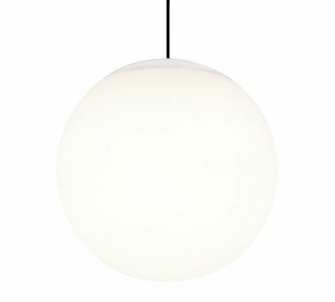 ●めざしたのは、完全な「光の球」。要素をそぎ落とした、美しい光の形。ランプ同梱包LED電球一般電球タイプ7.4W3灯（E26）（電球色）色温度：2700K幅：φ510mm高：510mm質量：3.5kg器具光束：2187lm電圧：100V消費...