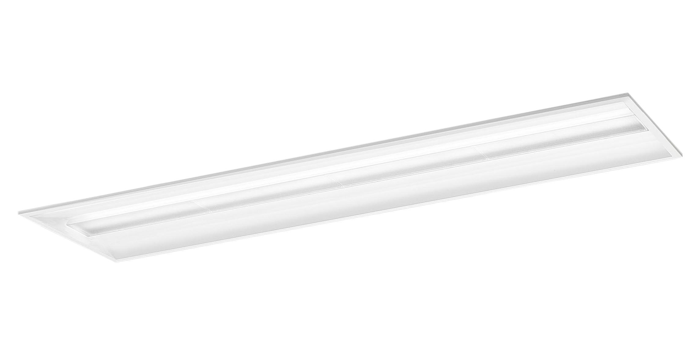 LED内蔵、電源ユニット内蔵LED（白色）色温度：4000K幅：328mm長：1274mm埋込穴幅：300mm埋込穴長：1257mm埋込高：54mm質量：3.5kg器具光束：3200lm安定器出力型：定格出力型安定器補足：約5〜100％連続...