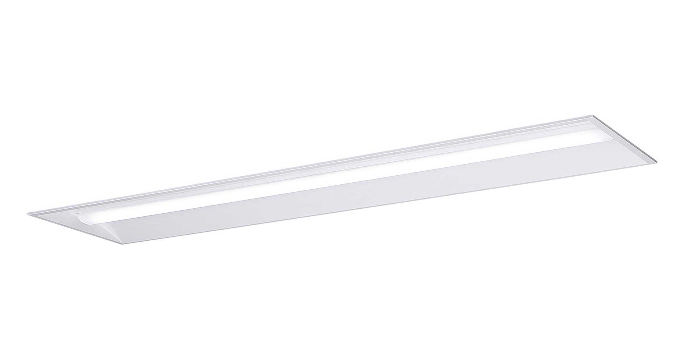 LED内蔵、電源ユニット内蔵LED（白色）色温度：4000K幅：240mm長：1254mm埋込穴幅：220mm埋込穴長：1235mm埋込高：54mm質量：2.8kg器具光束：9450lm安定器出力型：定格出力型安定器補足：約5〜100％連続...