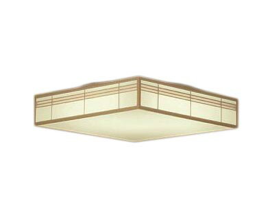 ●2重貼りした和紙からやわらかい光が広がります。LED35.5W昼光色〜電球色/6500K〜2700K白木強化和紙径□498 高140mm2.1kgプルレススイッチ付（全灯-※点灯-常夜灯）※消灯前の調色調光状態調色機能付（6500K〜27...