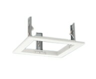 オフホワイト鋼巾□202・0.4kg埋込深82取付可能天井厚3-25mm屋内取付専用LEDダウンライト専用埋込穴□175検索用カテゴリ485