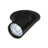 壁面上部までしっかり照射する、灯具引き出しタイプ。電源装置は別売です。温白色 3500KRa83定格光束：1110lm枠・灯具：アルミダイカスト 黒塗装0.5kg制御レンズ付取付可能天井厚5〜25mm※灯具は必要に応じて上下に動かせます。1...