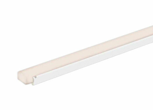 100Vでこのサイズ。18×18mmのコンパクトサイズ。連結簡単コネクタ式間接照明。入力電圧：AC100V本体：PC付属品：取付クリップ+取付用ビス電源コード別途必要取付オプション別途温白色 3500KRa85全長：1249mm皮相電力：6...