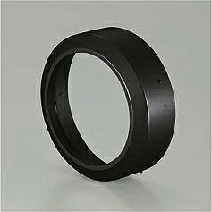 径φ135 長42mm0.3kgアルミダイカスト 黒塗装【LZA90759】検索用カテゴリ370