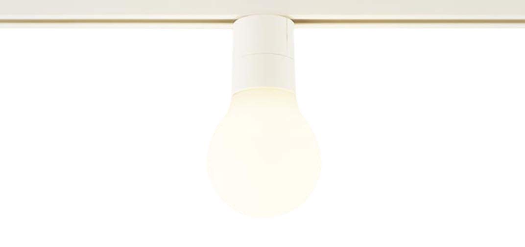 LEDユニット内蔵1個、電源ユニット内蔵LED（電球色タイプ）1個色温度：2700K幅：φ100mm高：174mm質量：0.2kg器具光束：460lm電圧：100V消費電力：4.6W消費効率：100lm/Wデザイン分類：Casual/Nat...