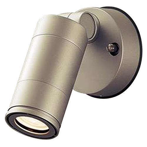 LED内蔵、電源ユニット内蔵LED（昼白色タイプ）色温度：5000K質量：0.7kg器具光束：465lm電圧：100V消費電力：5.9W消費効率：78.8lm/W【アルミダイカスト】プラチナメタリック【ガラスパネル】透明Ra83照射方向可動...