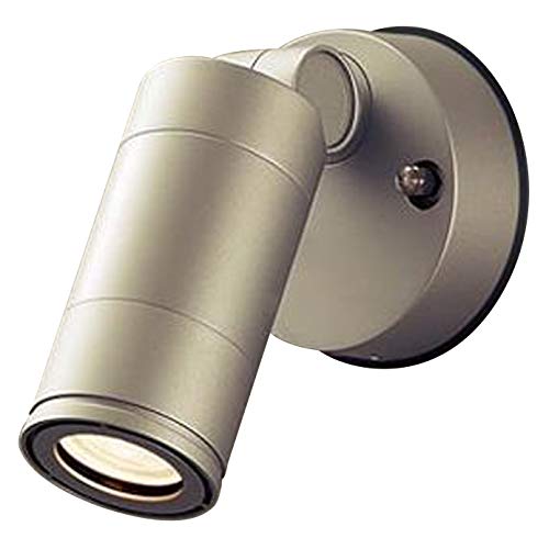 LED内蔵、電源ユニット内蔵LED（温白色タイプ）色温度：3500K質量：0.7kg器具光束：610lm電圧：100V消費電力：8.2W消費効率：74.3lm/W【アルミダイカスト】プラチナメタリック【ガラスパネル】透明Ra83照射方向可動...