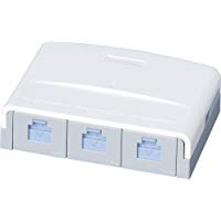 CAT5E露出型3コ口電設資材につきましては、一個単位での販売ができない商品もございます。検索用カテゴリ426
