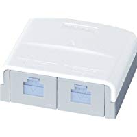 CAT6露出型2コ口電設資材につきましては、一個単位での販売ができない商品もございます。検索用カテゴリ426