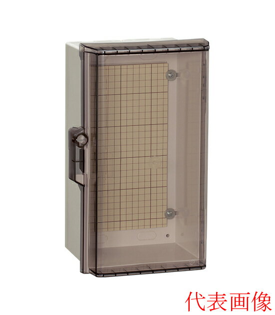 ＜ボデー＞材質：ABS樹脂 ホワイトグレー色＜扉＞材質：アクリル樹脂 ライトスモーク色取付基板：木製基板(9mm)扉形式：片扉外形寸法：ヨコ200、タテ350、フカサ160木製基板寸法：ヨコ140、タテ260有効フカサ：130※電設資材につ...