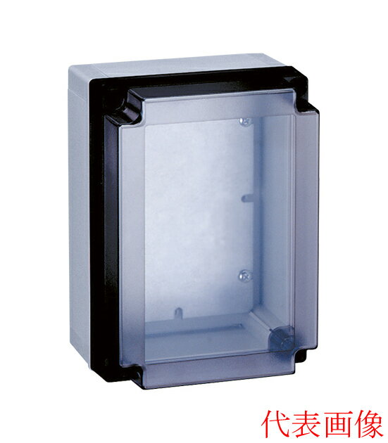 ●FIBOX社製材質：ポリカーボネート樹脂カバー：透明、ボデー：グレー色取付基板：鉄製基板(1.5mm)カバー：ねじ止め式(樹脂製)※上記商品はメーカ物流センター等に一定量在庫している商品ですが、在庫が切れた場合は、輸入品のため納期がかかる...