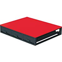 荷室の床面に直接設置して、フラットな床面をプラス。荷室後部に設置して工具や部材を整理収納●工具・部材・ツールボックス・脚立など、さまざまな区分収納力を発揮●多彩なパーツの組み合わせで、用途にあわせた自由なレイアウトが可能●天板は釘の打てる木...