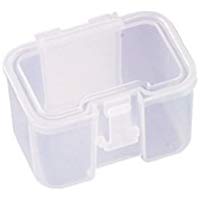 必要なパーツを入れて、ベルトに装着できる！●透明で中身が見える●ベルトクリップ付で腰ベルトに装着できる●片手でフタが開けられる●フタは取外し可能●サイズ：幅90×奥行68×高さ55mm●質量：39g検索用カテゴリ766