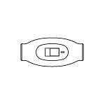 平形コード用グレー※画像はホワイトです電設資材につきましては、一個単位での販売ができない商品もございます。検索用カテゴリ425