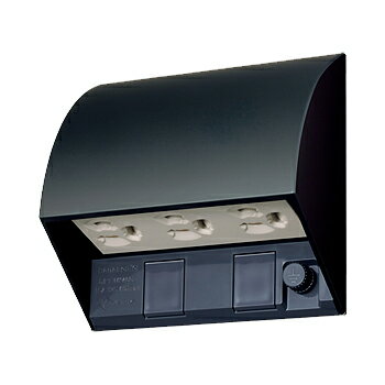 スマート接地防水トリプルコンセント抜け止め式・アースターミナル付露出・埋込両用ブラック電設資材につきましては、一個単位での販売ができない商品もございます。検索用カテゴリ422