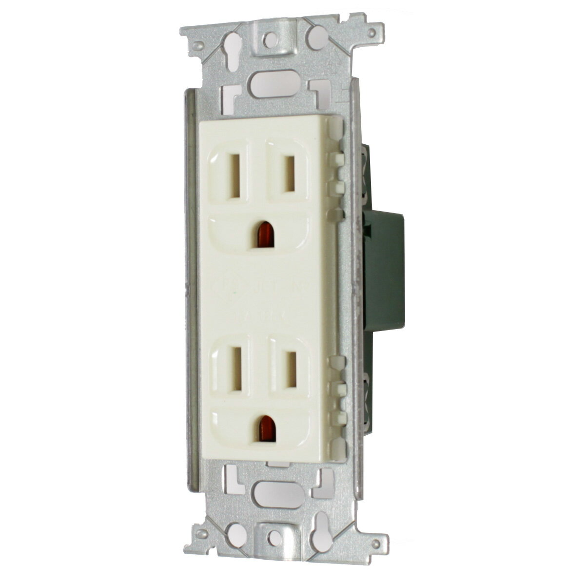 埋込接地ダブルコンセント15A 125V AC電設資材につきましては、一個単位での販売ができない商品もございます。検索用カテゴリ422