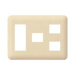 3コ+1コ+2コ用 ラウンドベージュ電設資材につきましては、一個単位での販売ができない商品もございます。検索用カテゴリ419