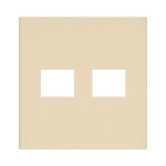 1コ+1コ用 スクエアベージュ電設資材につきましては、一個単位での販売ができない商品もございます。検索用カテゴリ419