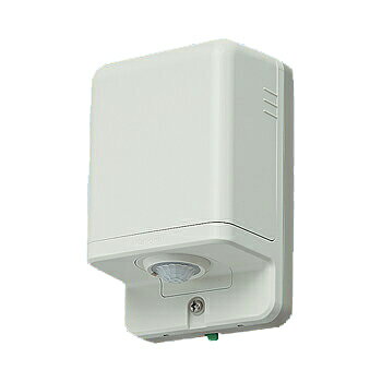 [屋側壁取付]熱線センサ付自動スイッチ親器・8Aタイプ防雨形検知後連続動作時間約10秒 - 30分可変形明るさセンサ付AC100Vブラウン※画像はホワイトです電設資材につきましては、一個単位での販売ができない商品もございます。検索用カテゴリ420