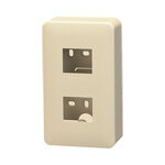 モダン薄型露出増設ボックス2コ用ミルキーホワイト高さ36mm電設資材につきましては、一個単位での販売ができない商品もございます。検索用カテゴリ422