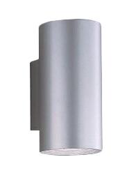 LEDランプ別売LEDZ LAMP JDR100VRa82上下配光タイプメタリック仕上(シルバーメタリック)LEDZランプ JDR×2 E11（別売）消費電力：11Wアルミダイキャスト透明強化ガラス重：1.7kg防雨形調光不可【LED照明】...