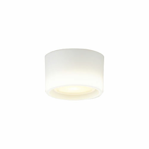 ランプ別売LEDユニットフラット形7.6W以下対応推奨ランプ：LDF4L-HGX/C7/5/2径：φ130 高80透過セード白熱灯器具60Wクラス取付方法：引掛シーリング下面開放最低照射面距離：0.1m別売の調光対応ランプ・コントルクスで調...