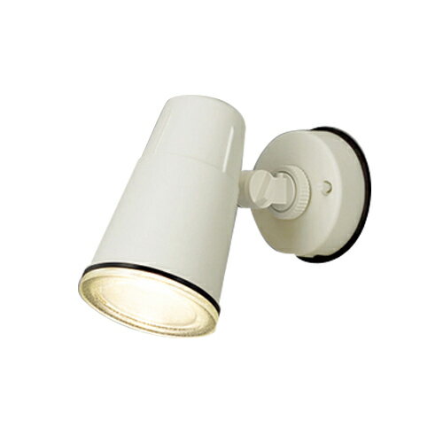 ランプ別売推奨ランプ：LDA7L-H/60W/2LED電球一般電球形7.8W以下(E26)径：φ130 高：220 出：235可動範囲(回転角180度、首振角90度)SL端子台付・ネジ込み前面ガラス付防雨最低照射面距離0.3mカラー：ホワイ...