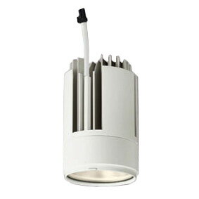 電球色Ra933000Kオフホワイトアルミダイカスト反射板：アルミ（銀色アルマイト・鏡面）カバー：アクリル（ケシ）巾φ113・長169・0.9kg7000lmクラス用光源ユニット検索用カテゴリ485【LED照明】 【調光可】 【電球色】