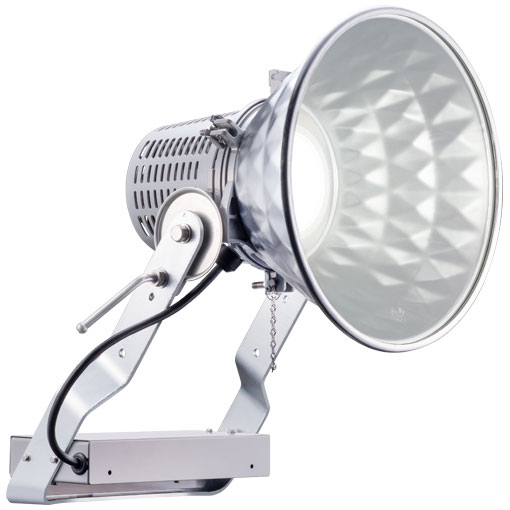 HID投光器 アイスポラートのデザインを継承したLED投光器。駐車場・仮設現場・広場などにおすすめ。配光：広角タイプ光源色：昼白色(5000K)器具光束：19300lm消費電力(200V)：161W平均演色評価数：Ra70質量：8.4kg1...
