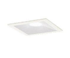 LED内蔵、電源ユニット内蔵LED（昼白色タイプ）1個色温度：5000K埋込穴角：□125mm埋込高：80mm器具光束：790lm電圧：100V消費電力：8.2W消費効率：96.3lm/W【アルミダイカスト枠】ホワイトつや消しRa83【適合...