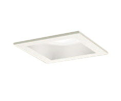 ランプ別梱包LEDフラットランプφ70 クラス500 1灯（口金GX53-1）色温度：3500K埋込穴角：□100mm埋込高：80mm器具光束：450lm電圧：100V消費電力：5W消費効率：90lm/W【アルミダイカスト枠】ホワイトつや消...
